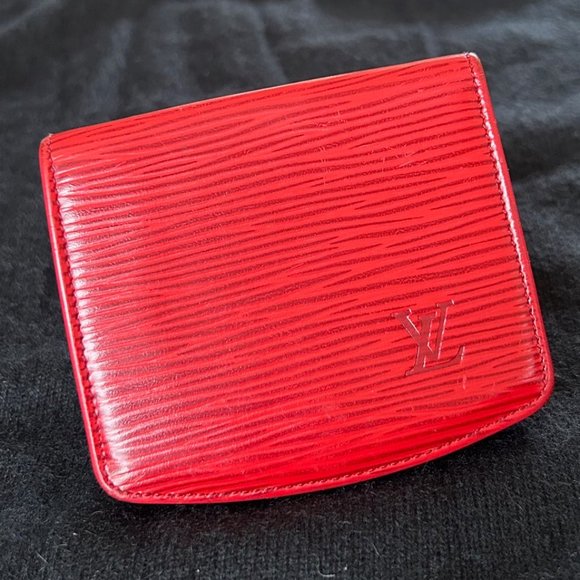 Louis Vuitton | Bags | Authentic Louis Vuitton Coinbillid Case Leather ...